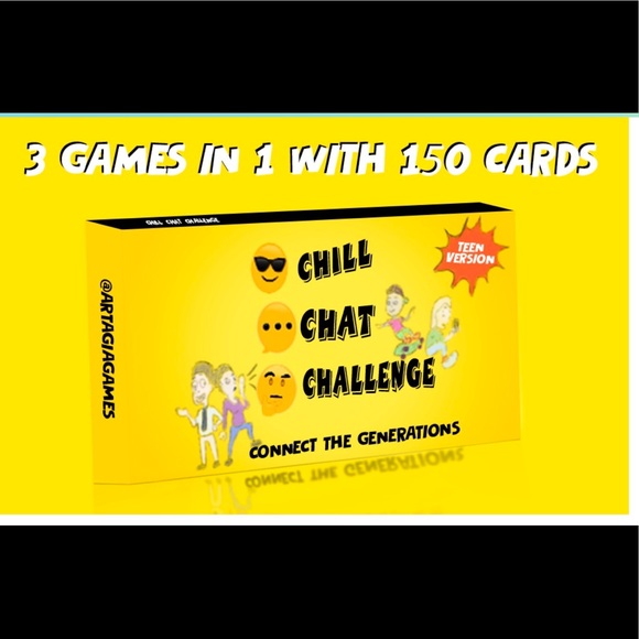 Toys | Nib Chill Chat Challenge Teen Version | Poshmark